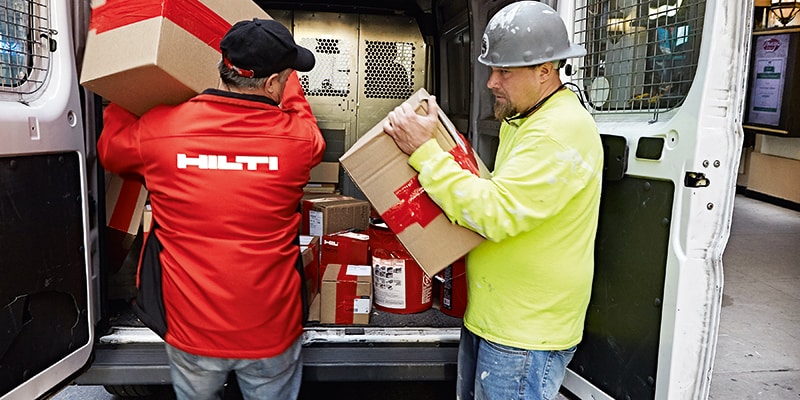 추석연휴 배송일정 공지 - Hilti 한국